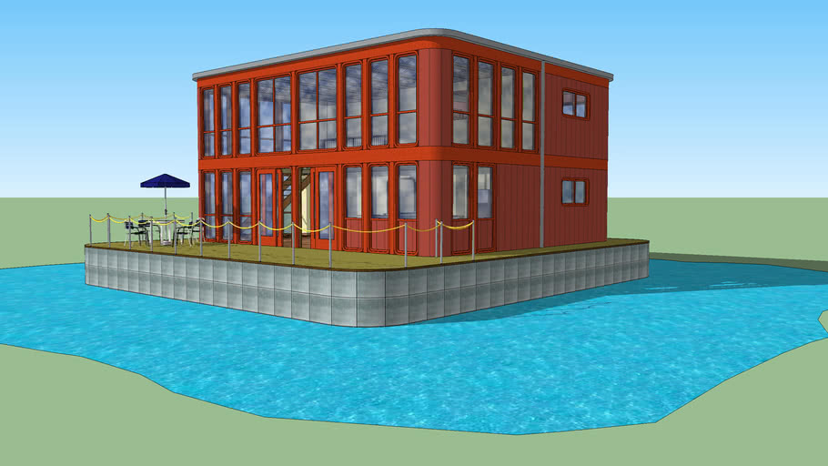 Houseboat | 3D Warehouse