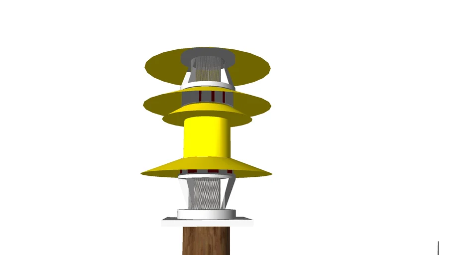 Soundmaster 115 / ACA SuperBanshee warning siren | 3D Warehouse