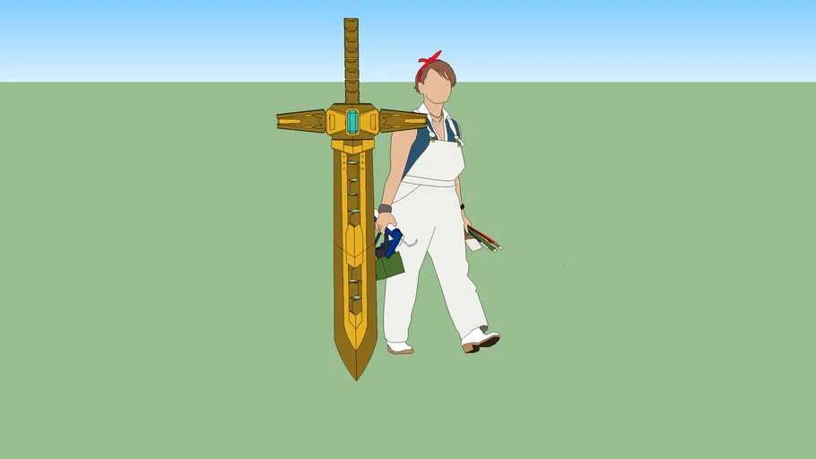 Predaking's Sword (Unfinished) | 3D Warehouse