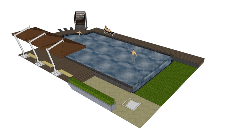 Modle Swimming pool School,Koh Samui | 3D Warehouse