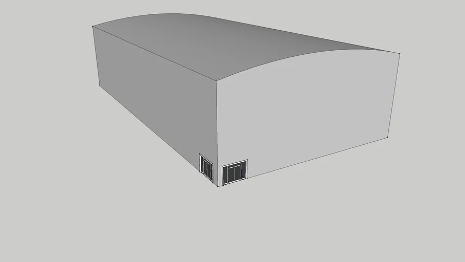 gymnasium/big warehouse building | 3D Warehouse