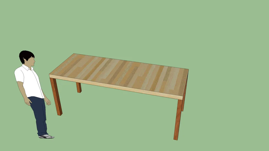 Table Wood | 3D Warehouse
