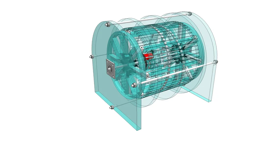 Magnetic motor concept calloway V Gate Design | 3D Warehouse