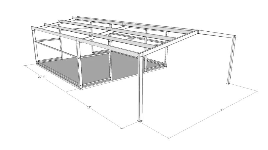 Metal Building | 3D Warehouse