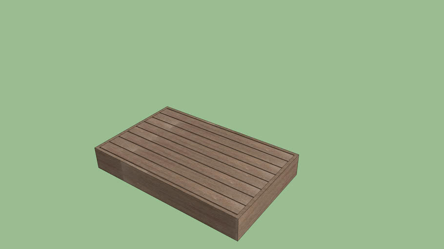 RH - Marbella Teak Rectangular Coffee Table | 3D Warehouse