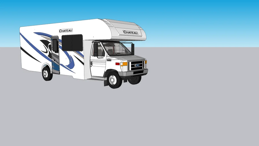 2021 Thor Motor Coach Chateau (Class C motorhome) RV (Denim Blue paint ...