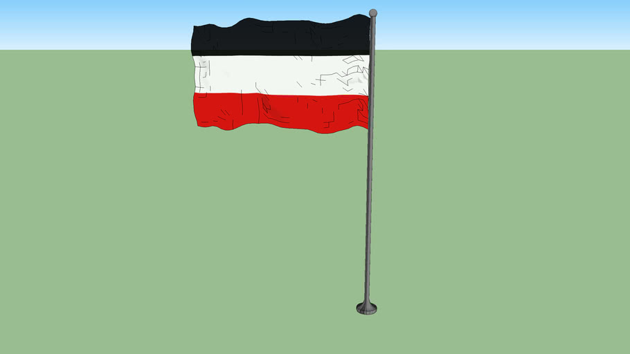 Flag of the German Reich | 3D Warehouse