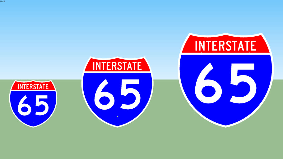 Interstate 65 Sign | 3D Warehouse