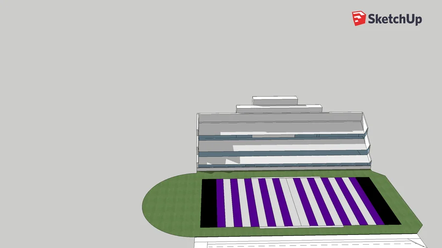 Estes stadium building 1 | 3D Warehouse