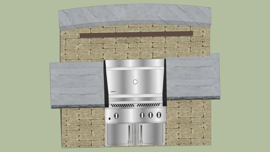 grill area | 3D Warehouse