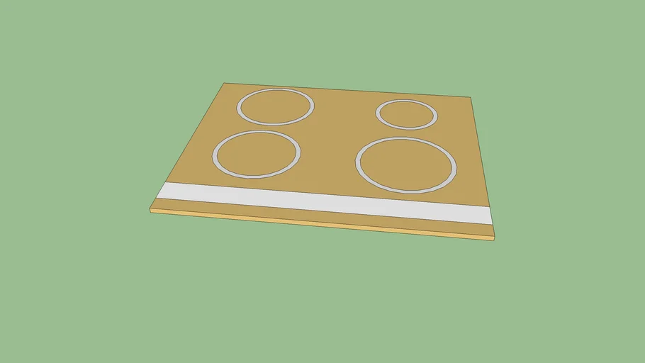 cooktop | 3D Warehouse