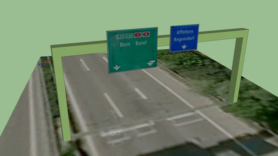 Highway signs | 3D Warehouse