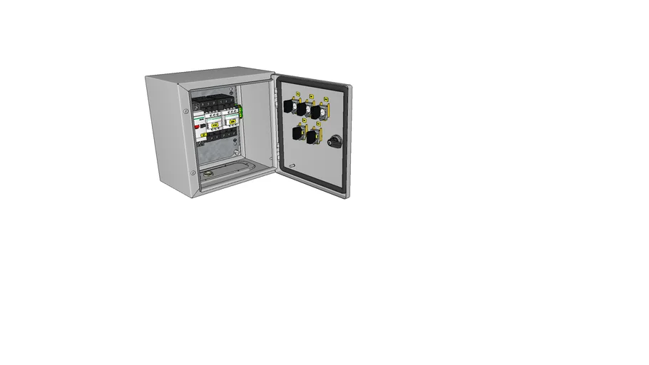 Motor Starter with Reverse | 3D Warehouse