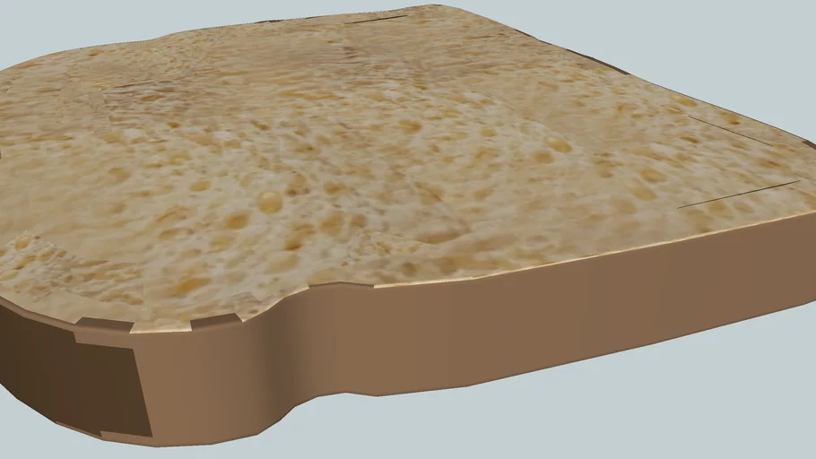 Slice of bread | 3D Warehouse