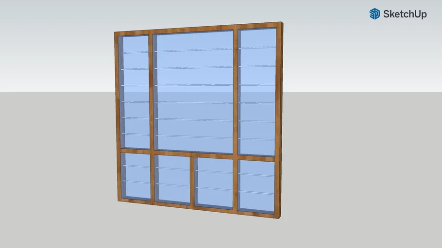 Contemporary window | 3D Warehouse