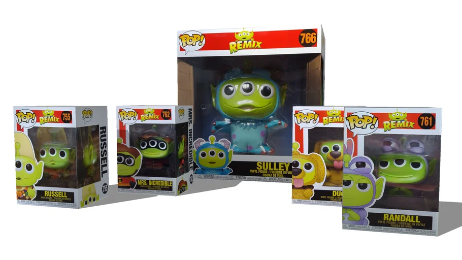 FUNKO POP ALIEN REMIX 2 | 3D Warehouse