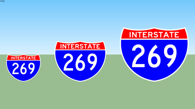 Interstate 269 Sign | 3D Warehouse