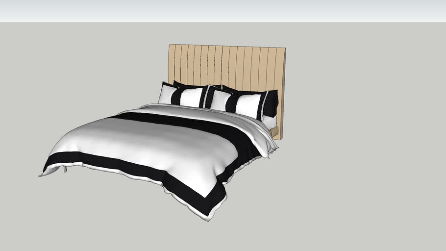 Art Deco Style Masterbed | 3D Warehouse