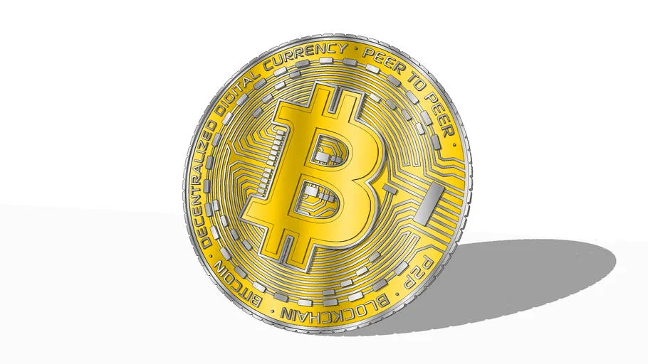 Bitcoin - BTC - Crypto | 3D Warehouse