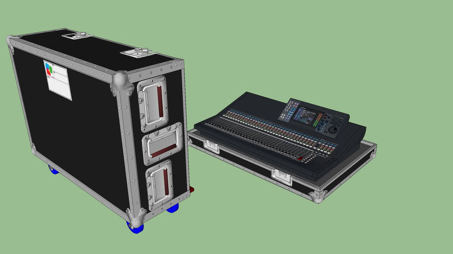Flight Case Yamaha LS9-32 | 3D Warehouse