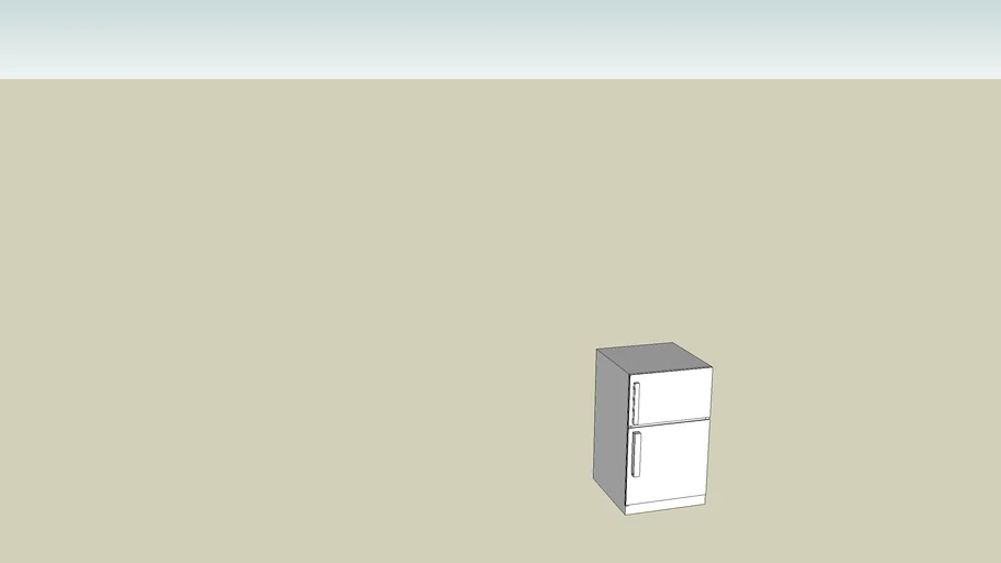 refridgerator | 3D Warehouse