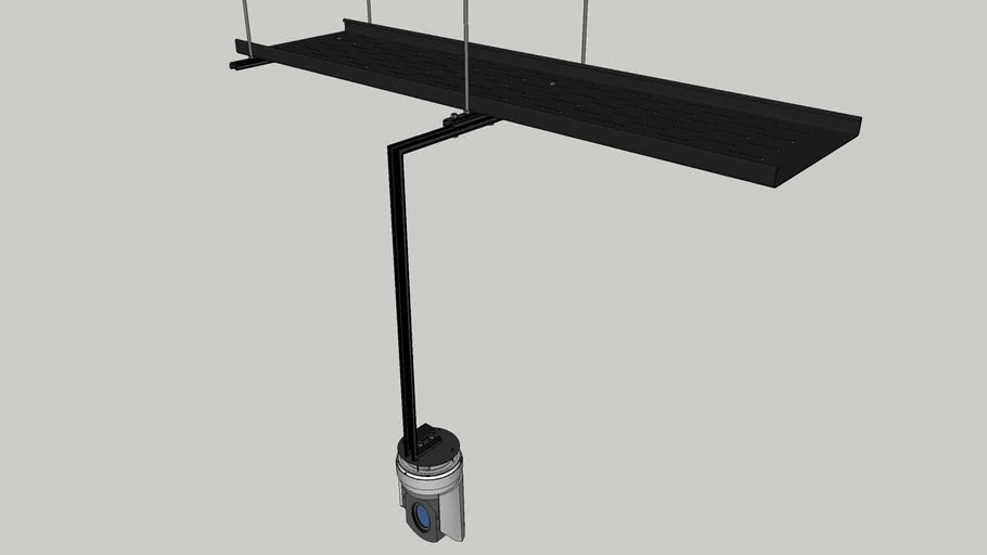 SONY BRC-H700 CABLE TRAY MOUNTED BROADCAST CAMERA | 3D Warehouse