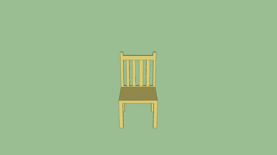 simple chair | 3D Warehouse