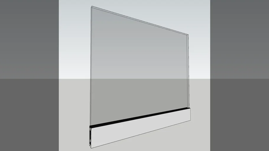 Cortizo VIEW CRYSTAL BALUSTRADE / Barandilla de Vidreo | 3D Warehouse