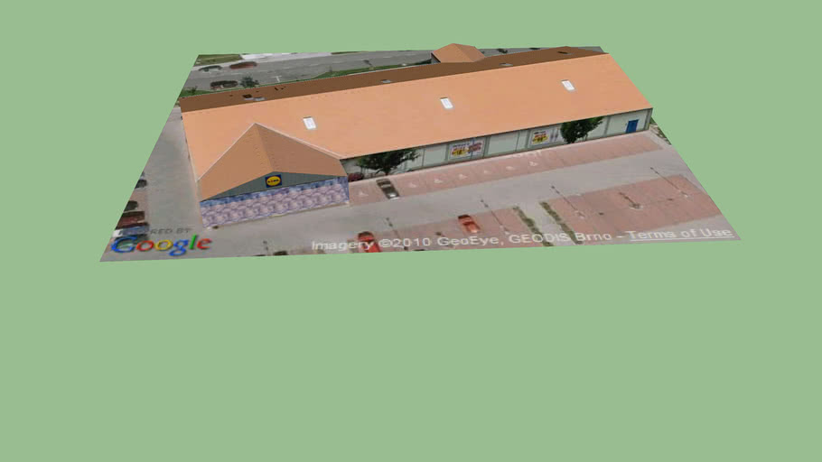 Prodejna Lidl | 3D Warehouse