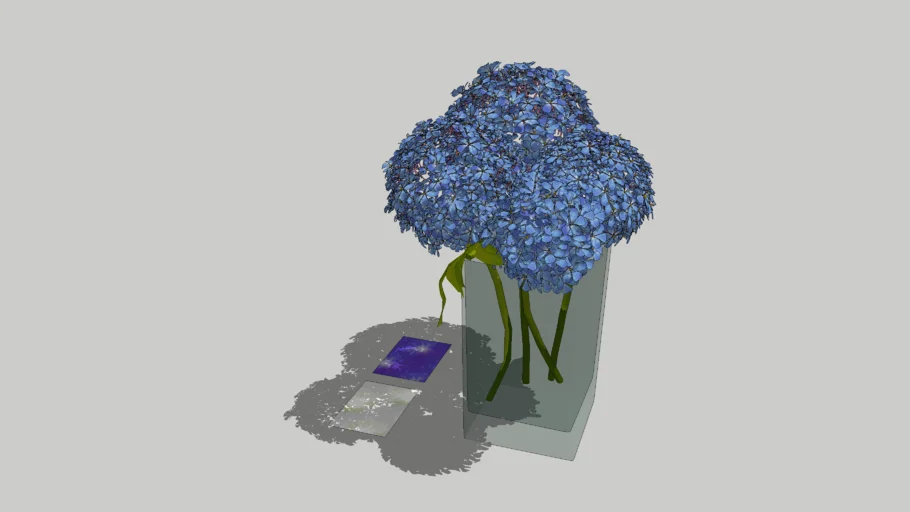 Hydrangea flower Bouquet | 3D Warehouse