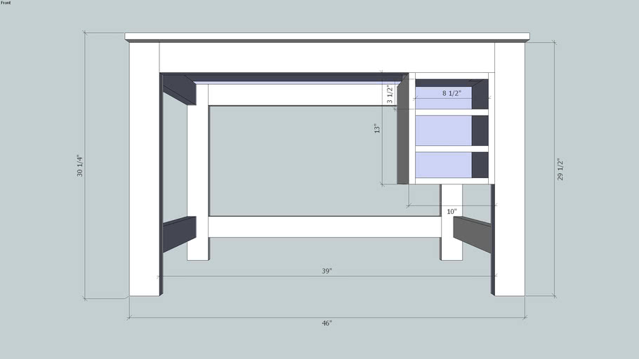 Drafting Table | 3D Warehouse