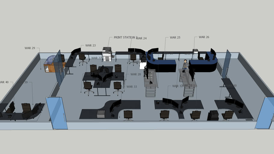 SAI - War Room | 3D Warehouse