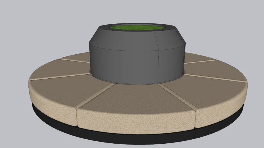 ROUND SOFA | 3D Warehouse