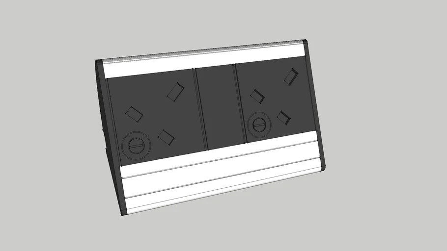 desk top power module | 3D Warehouse