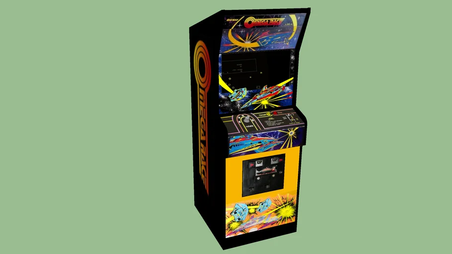 Omega Race Arcade Game | 3D Warehouse