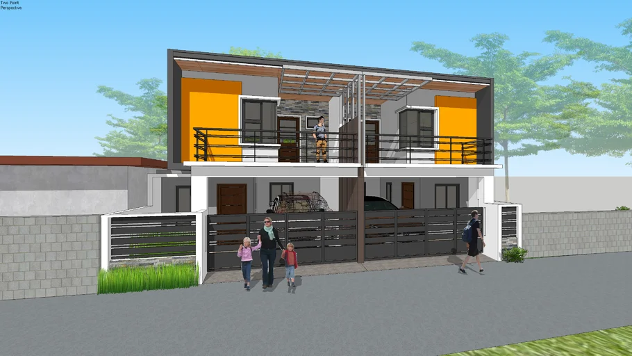 apartment duplex | 3D Warehouse