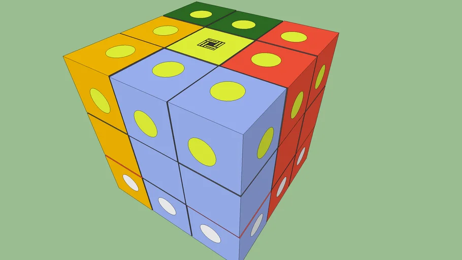 SubCube - Rubik Cube with orientation free cubies. FINAL VERSION ...