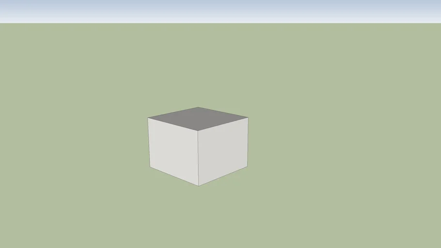Cube | 3D Warehouse