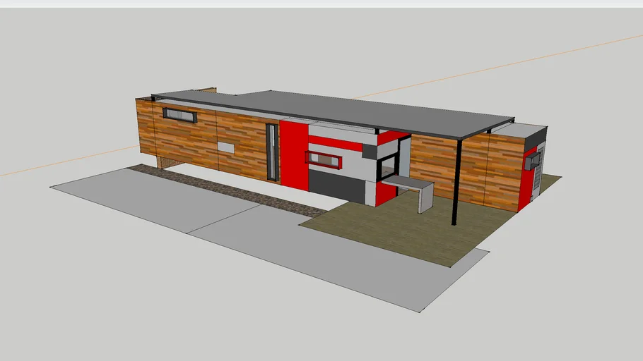 Shipping Container House | 3D Warehouse