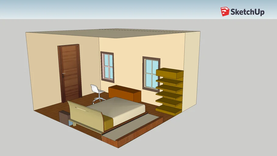 Veronica's room first draft | 3D Warehouse