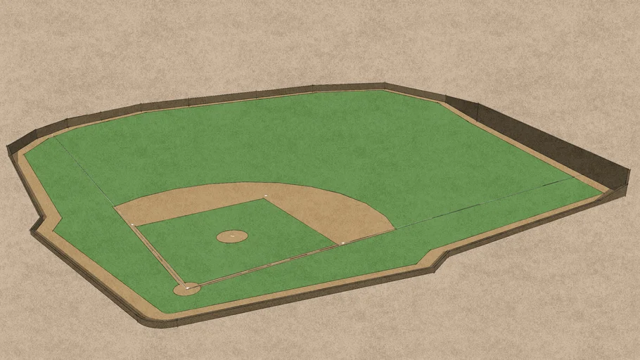 Baseball Field | 3D Warehouse