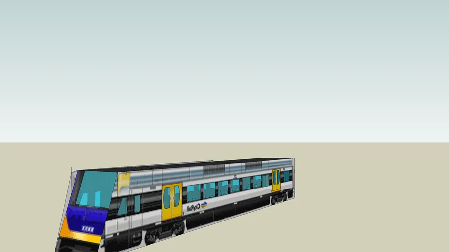 Hunter railcar control motor carriage | 3D Warehouse