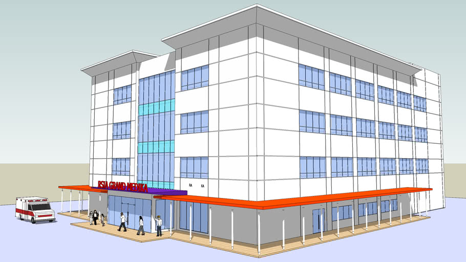 Rumah Sakit Grand Medika | 3D Warehouse