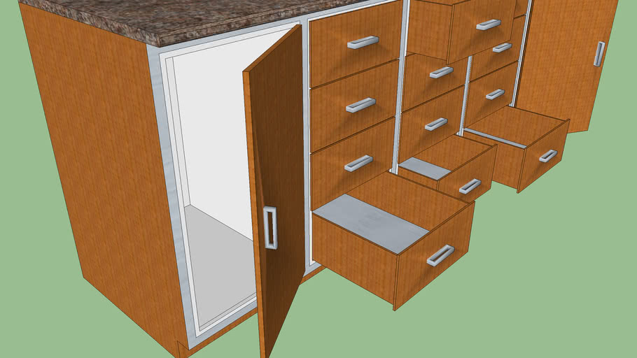 Kitchen Countertop | 3D Warehouse