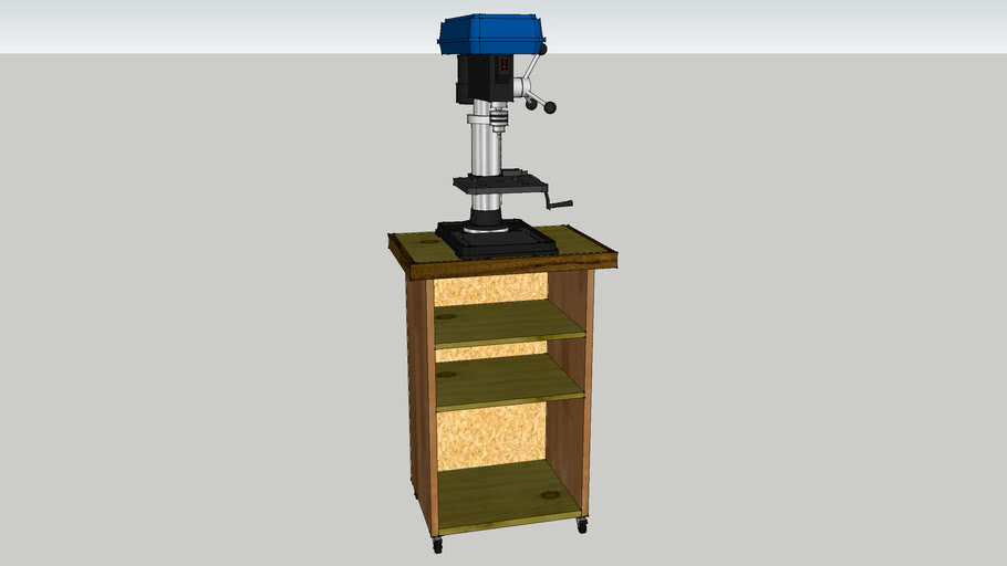 Column Drill Bench | 3D Warehouse