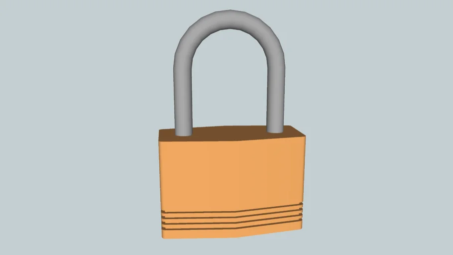 Padlock | 3D Warehouse