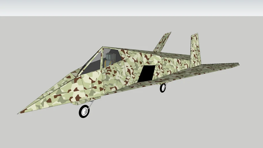 Lockheed Have Blue HB1001 (1977) | 3D Warehouse