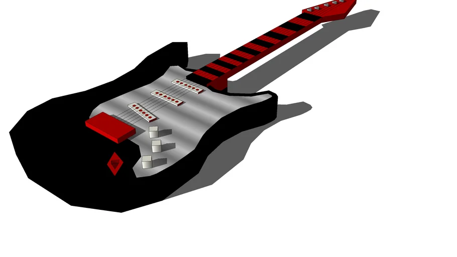 Emo Guitar | 3D Warehouse