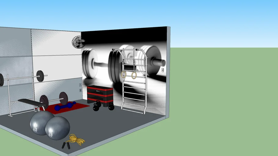 academia simples | 3D Warehouse