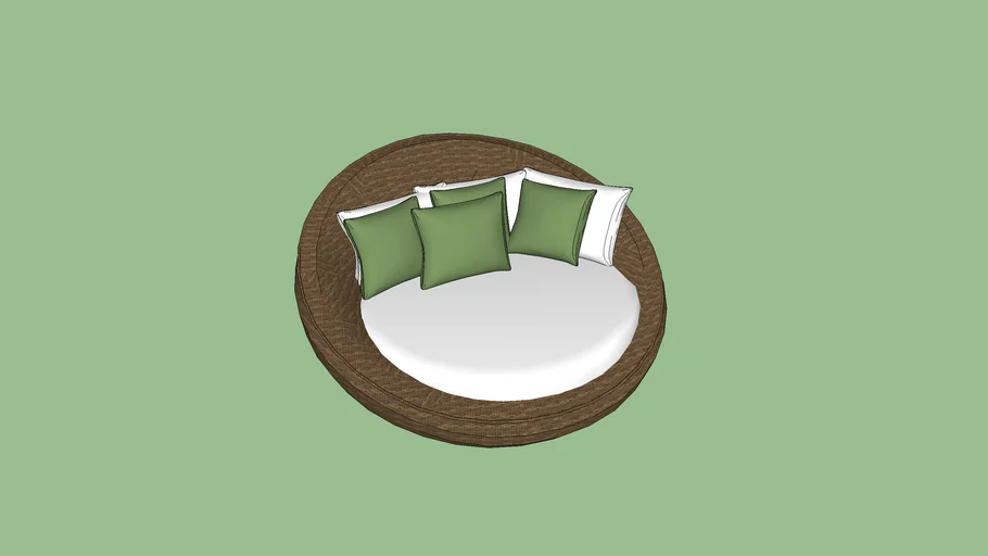 chaise oval dub | 3D Warehouse